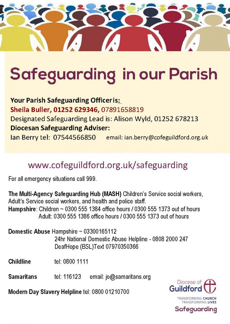 who-is-the-safeguarding-officer-notice-for-parishes-in-hampshire june ...